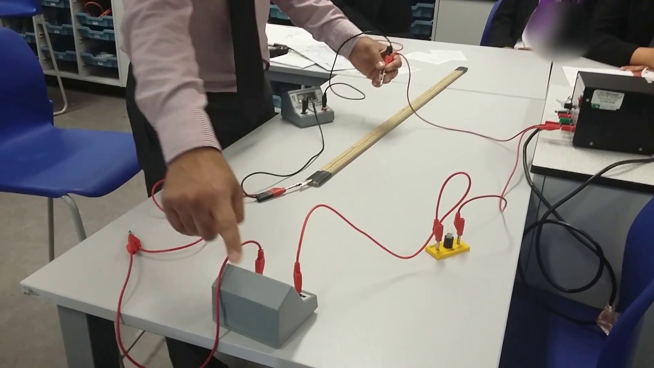 Krazy Klass: investigating the resistance along a wire - YouTube