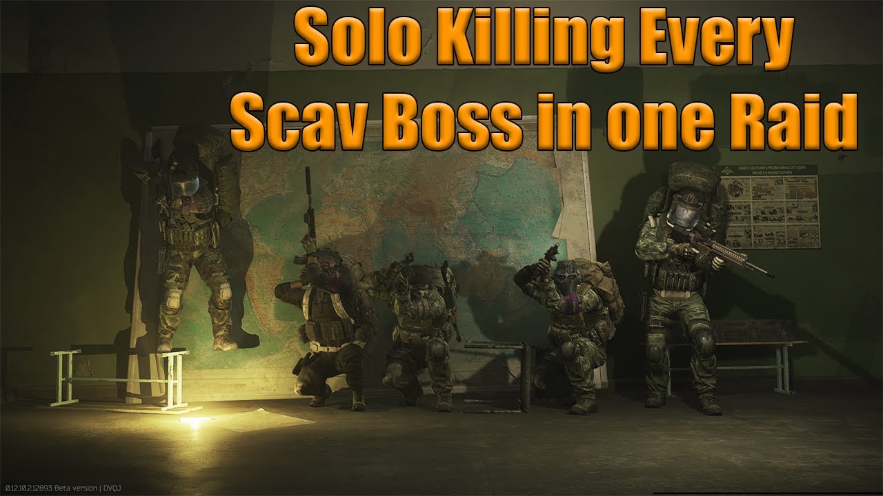 KILLING EVERY SCAV BOSS IN TARKOV IN ONE RAID | Stream Highlights - YouTube
