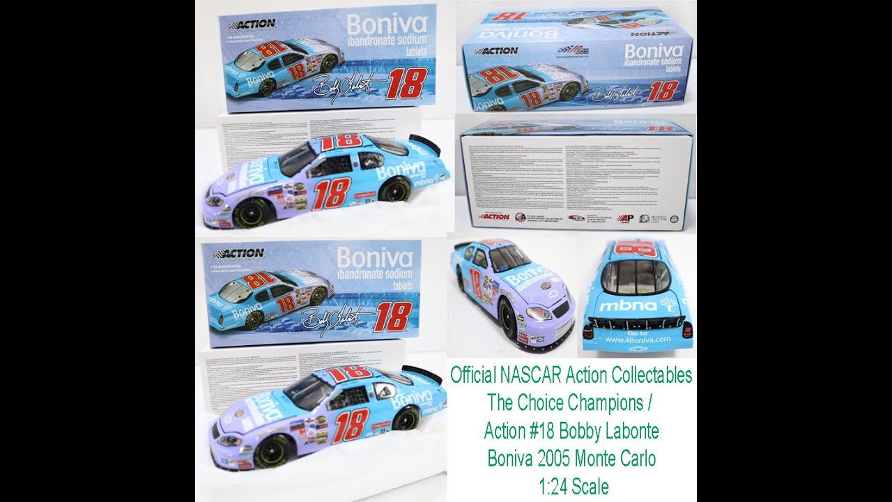 Action The Choice of Champions #18 Bobby Labonte 2005 Monte Carlo 1:24 ...