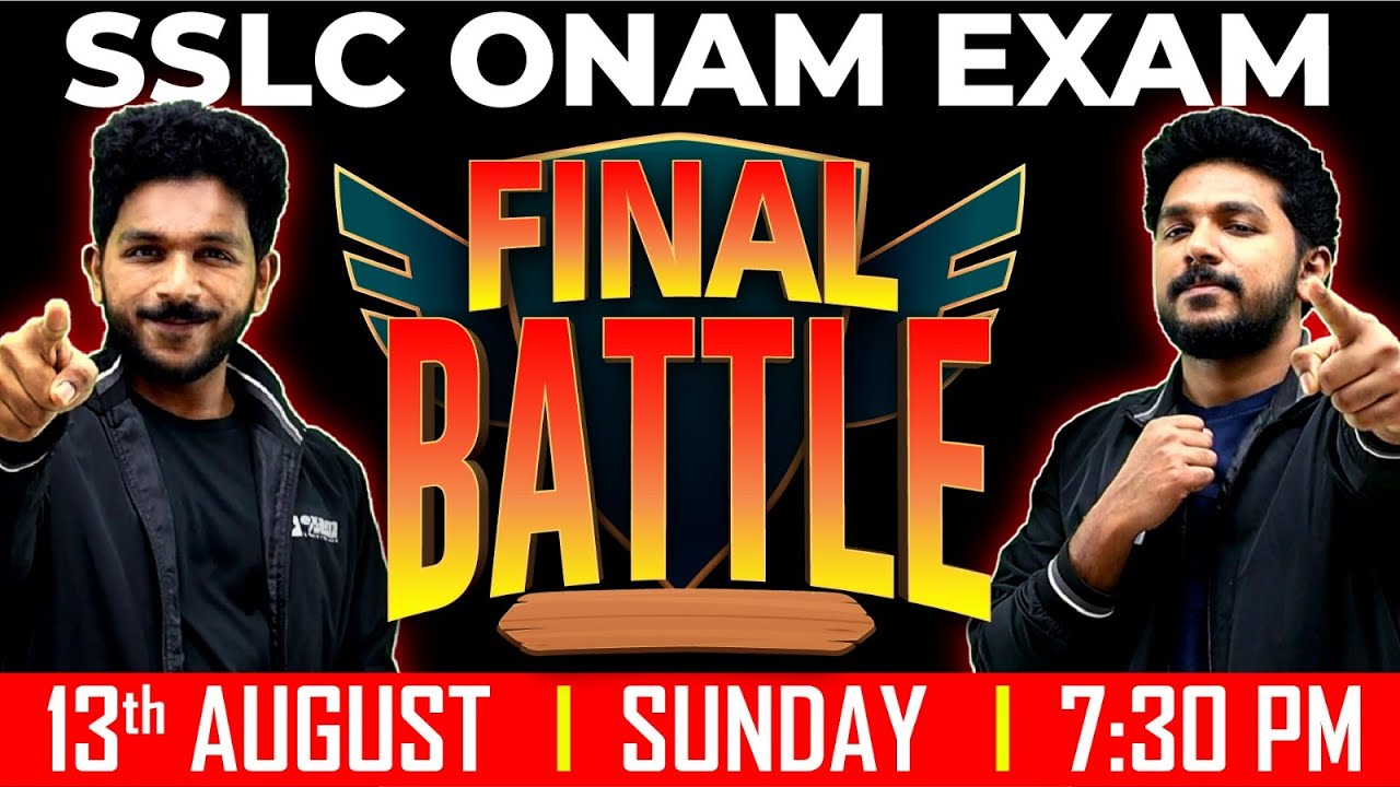 SSLC Onam Exam കേരളം ഇതുവരെ കാണാത്ത Study Plan 📚🔥| Sunday 7:30 PM - YouTube