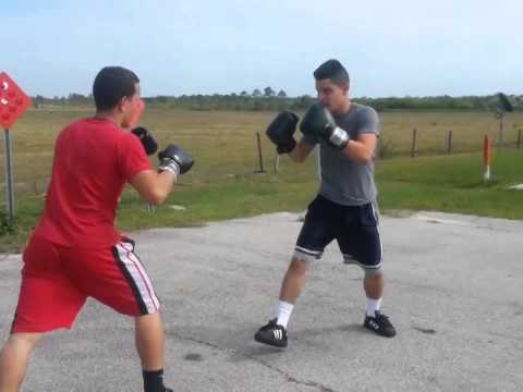 Brother vs Brother boxing Alex vs Bryan - YouTube