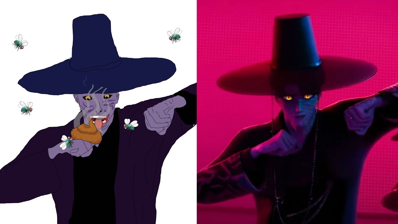 Your Idol | KPop Demon Hunters | Sony Animation | Drawing meme | Funny ...