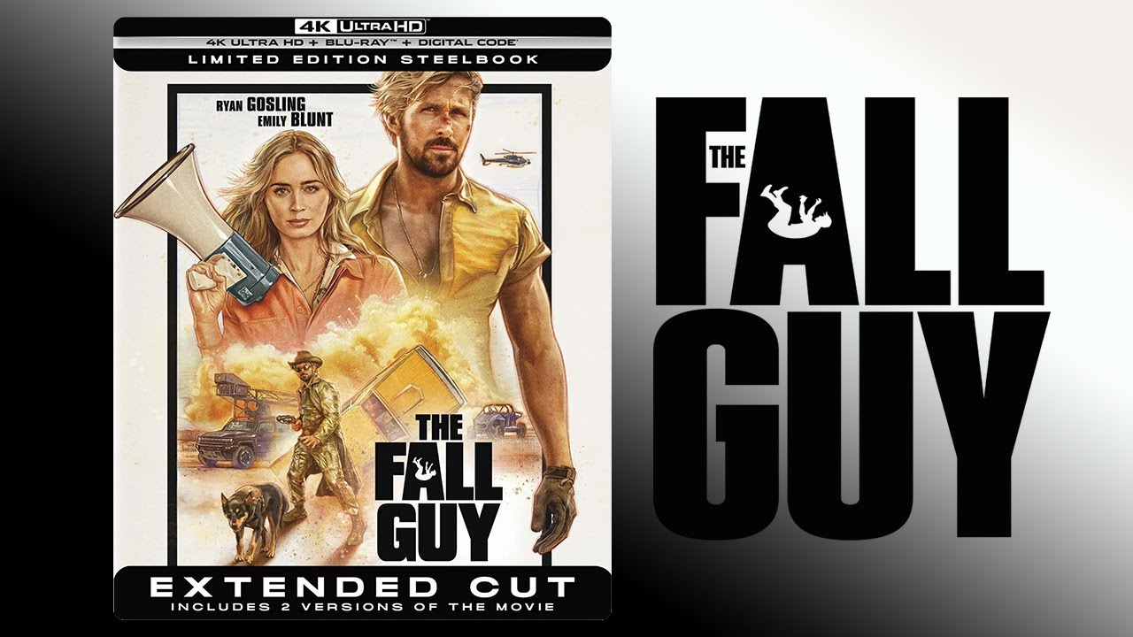 The Fall Guy 4k Blu-ray Steelbook - YouTube