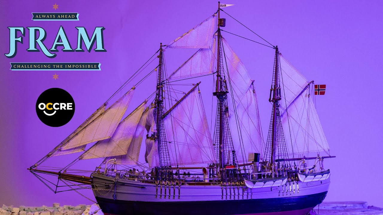 Videotutoriales Paso a Paso 16 - Construye la Maqueta del Barco Fram de OcCre - YouTube