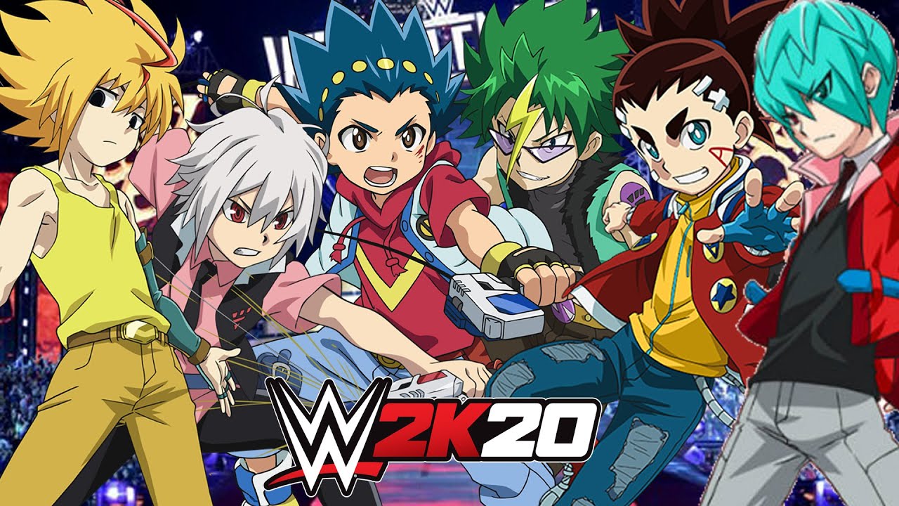 BEYBLADE BURST ELIMINATION CHAMBER | WWE 2K20 - YouTube