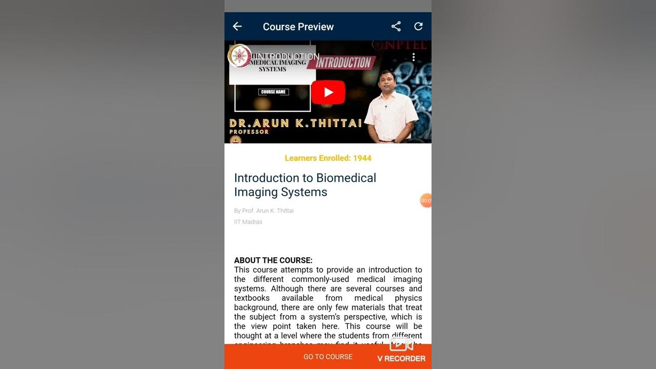 💥WEEK 11💥🔥100%🔥INTRODUCTION TO BIOMEDICAL IMAGING SYSTEMS ASSIGNMENT SOLUTION💥💥 - YouTube