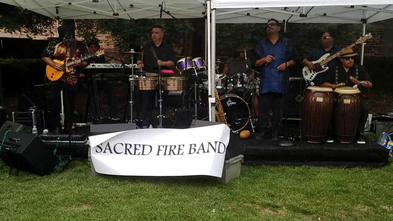 She's Not There performed by Sacred Fire Band - Downtown Hayward Street ...
