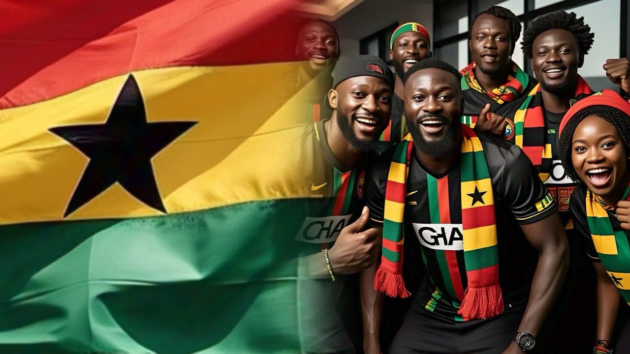 Ghana Fans Erupt In Joy After Convincing Win Over Chad 🇬🇭⚽️ - YouTube
