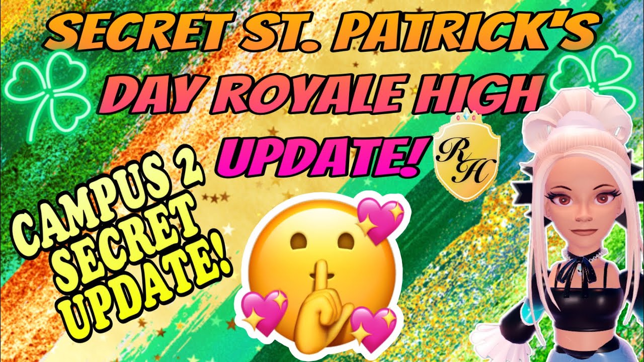 NEW SECRET UPDATE IN ROYALE HIGH CAMPUS 2! Royale High School updated ...