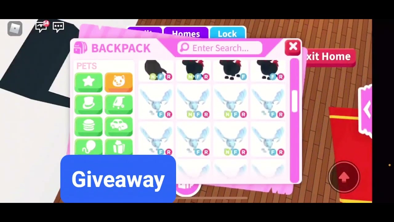 Adoptme Giveaway + Inv Tour (look description for Giveaway!) - YouTube