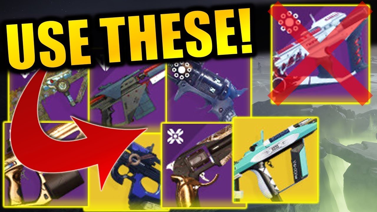 BEST PvE PRIMARIES when Recluse gets Nerfed! | Shadowkeep - YouTube