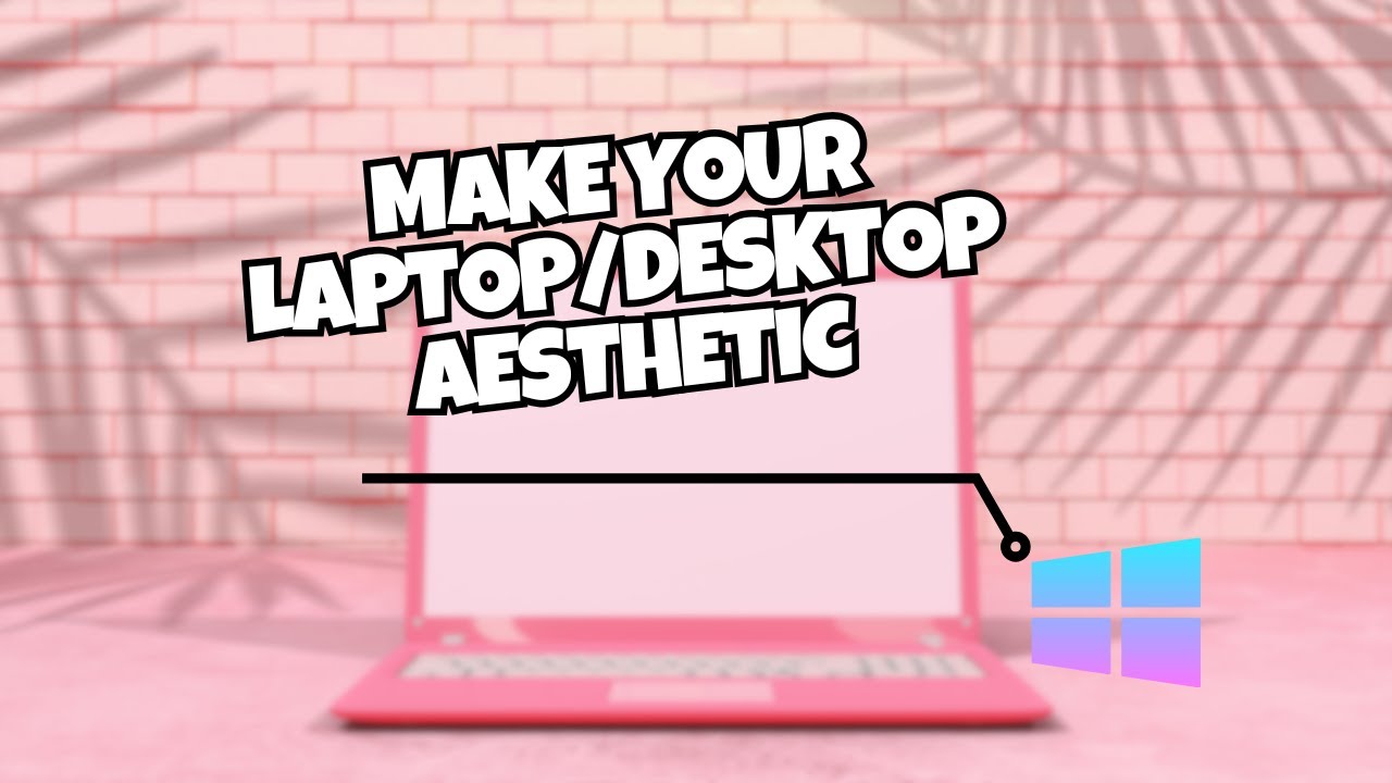 ️ how to make your laptop/desktop aesthetic ♡ pink theme | Solution ...