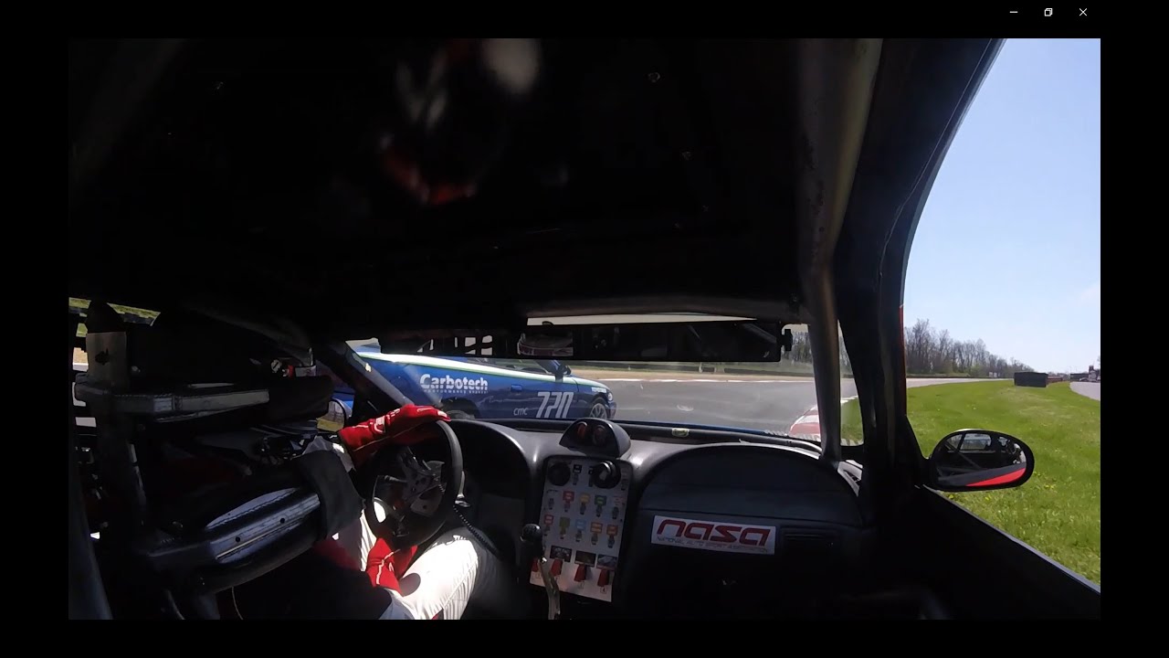 Side by Side for 7 Straight Turns! NASA CMC Summit Point Sunday Race 2 ...