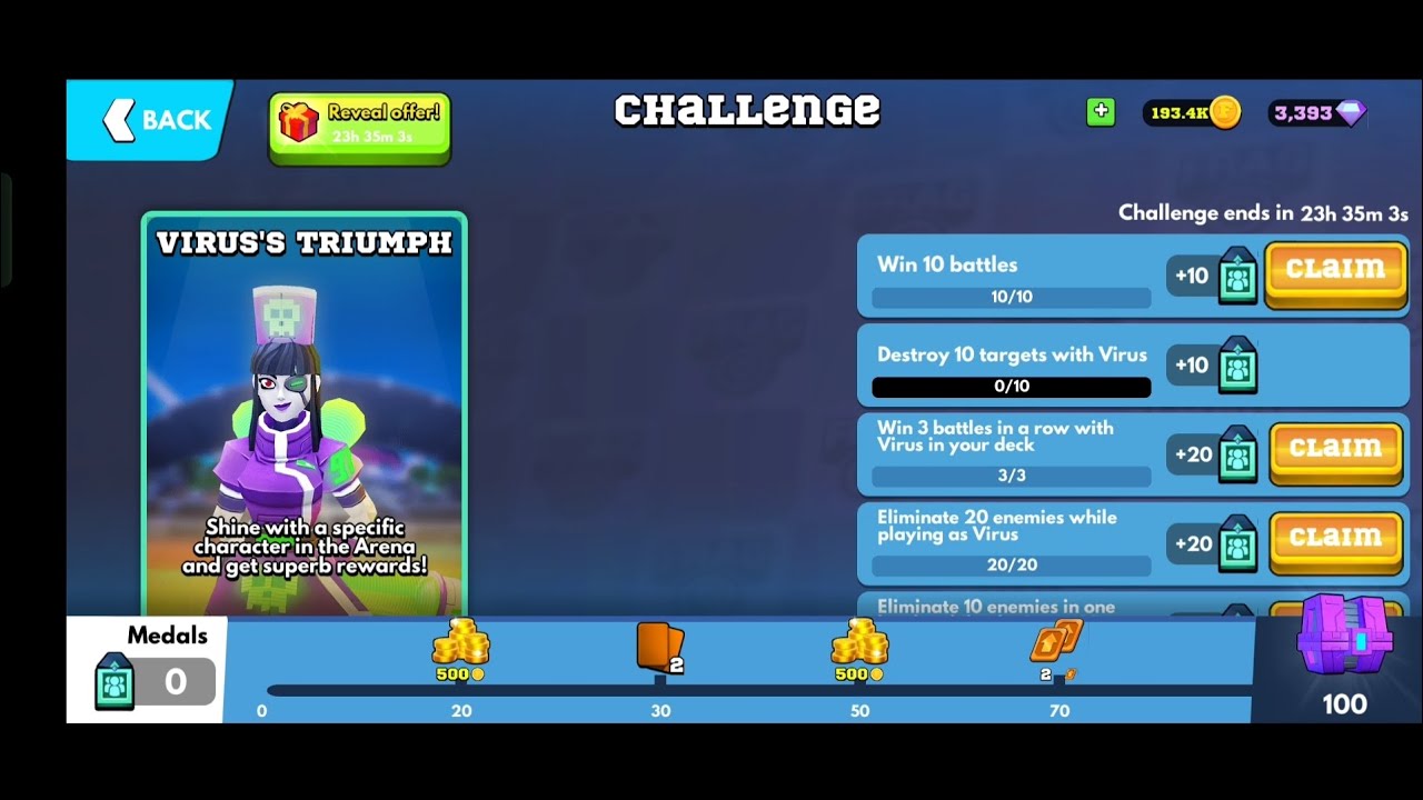 Claiming Rewards From Virus's Triumph | Frag Pro Shooter | - YouTube