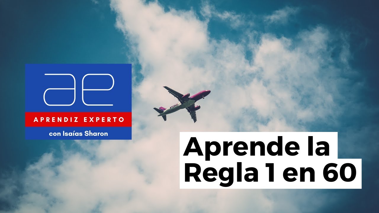 La regla 1 en 60 de los pilotos de avión - YouTube