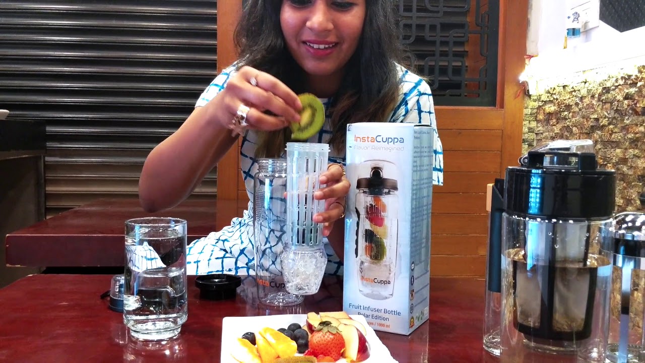 How to Make Detox Water with INSTA CUPPA - YouTube