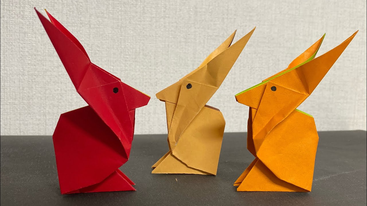 Original How to Make Rabbit 🐇 Step By Step Easy Origami - YouTube