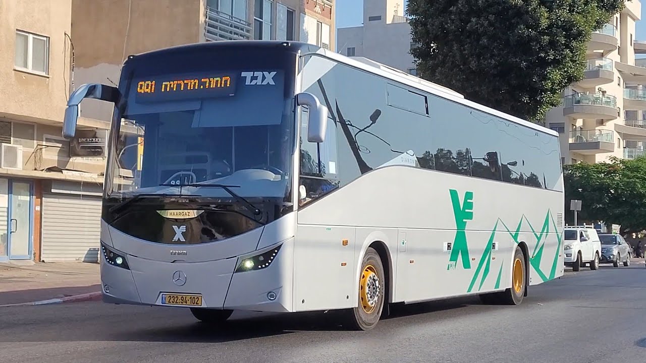 New Mercedes Benz Oc500 Diamond on Route 991 on Rambam st. in Hadera ...
