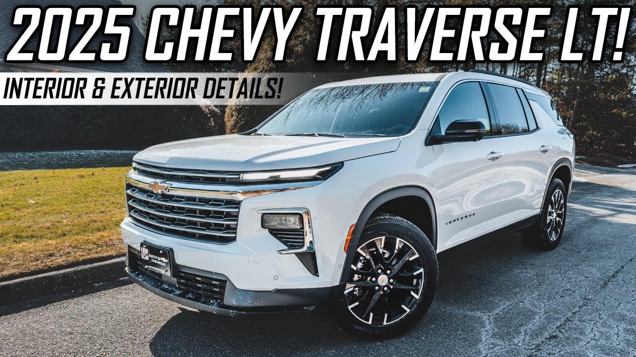 New 2025 Chevy Traverse LT | Interior & Exterior Details! - YouTube
