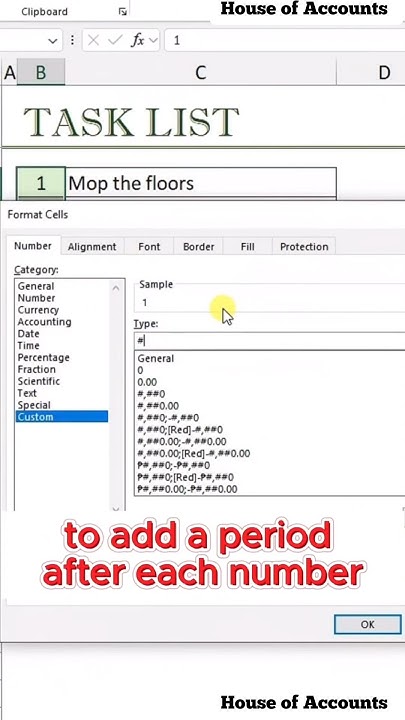 Unique Numbering styles in Excel - YouTube