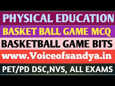 BASKETBALL GAME BITS|BASKETBALL GAME MCQ|PHYSICAL EDUCATION BITS ...