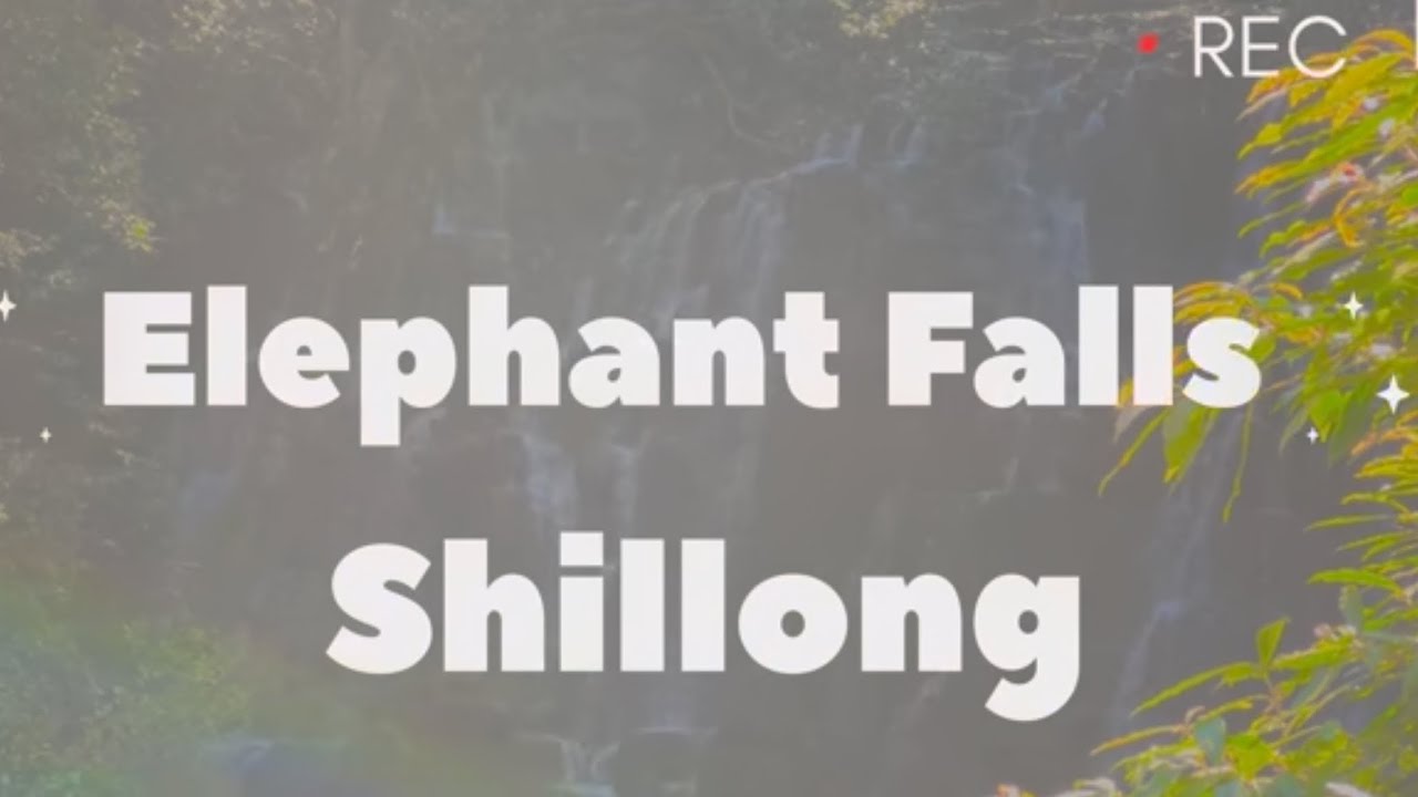 Elephant Fall Shillong || North East India tour || Meghalaya Biggest ...