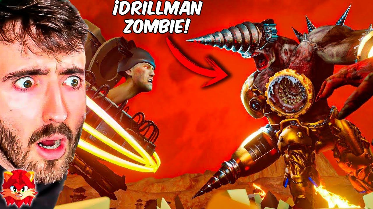 EL NUEVO TITAN DRILLMAN ZOMBIE 🧟🔨 *MUY EPICO* 😱 | skibidi toilet zombie ...