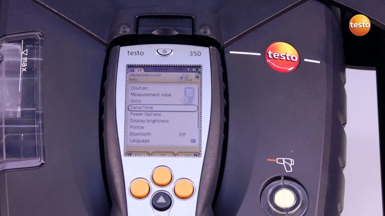testo350 Testing - Quick Start Up Bluetooth - YouTube