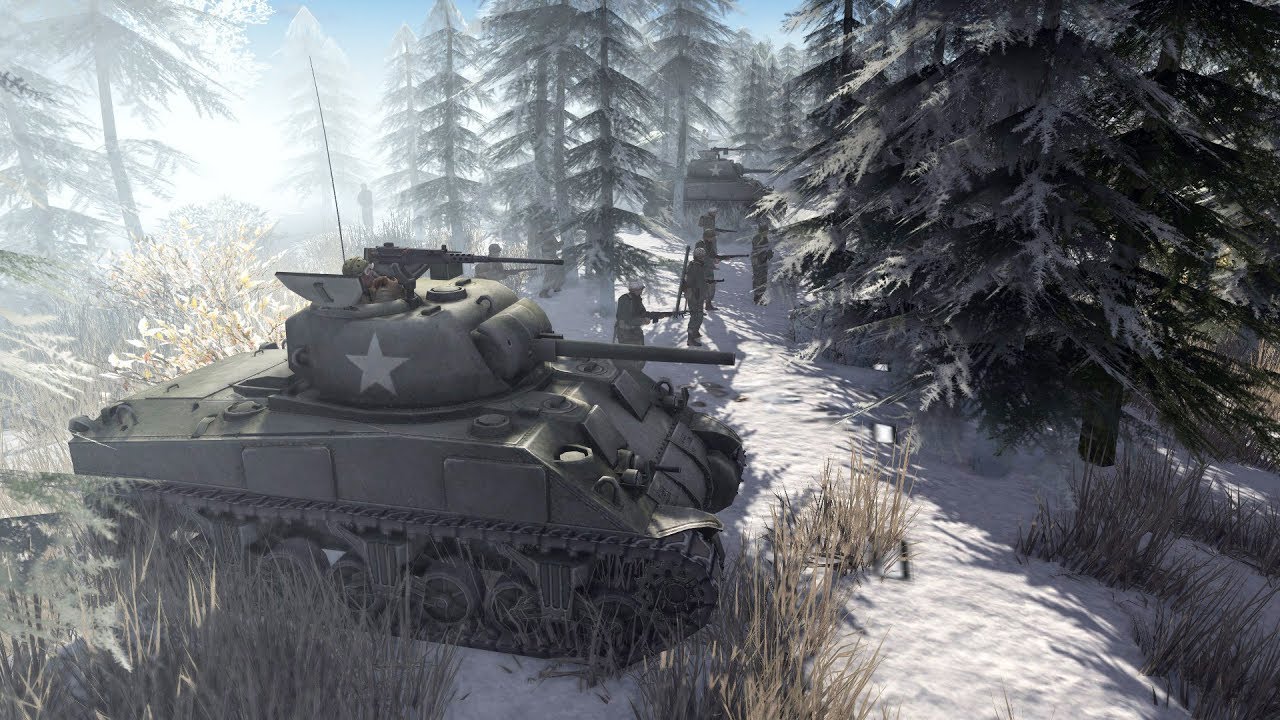 US Army Liberates Foy, 1945 - Battle of the Bulge | Men of War: Assault ...