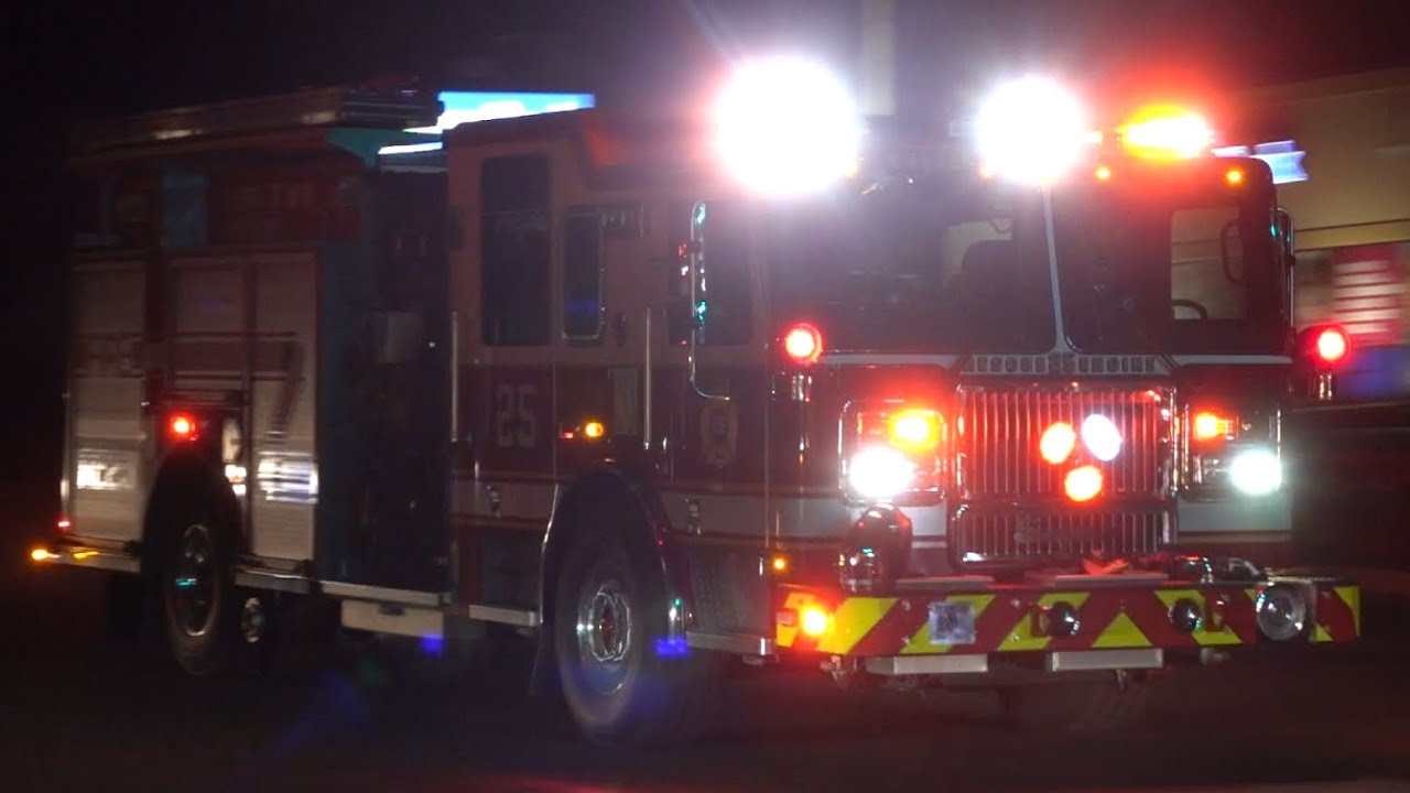 Exeter Township Fire Department Rescue Engine 25 Responding 3/5/21 ...