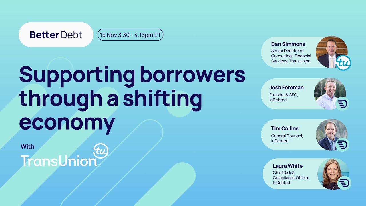 Supporting borrowers in a shifting economy - YouTube