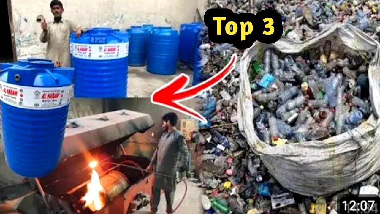 Ingenious Technique of Making Plastic Water Tanks - YouTube