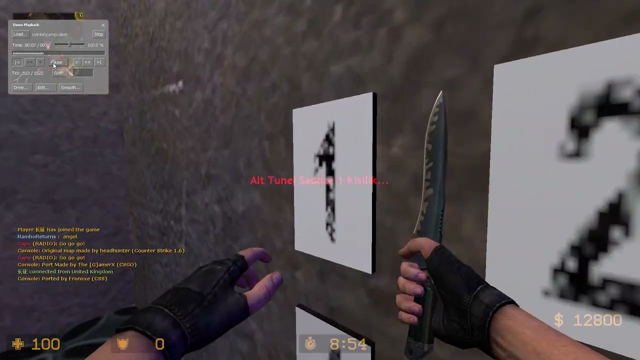 Counter Strike Source Silent Vent Camping from CT Spawn - YouTube