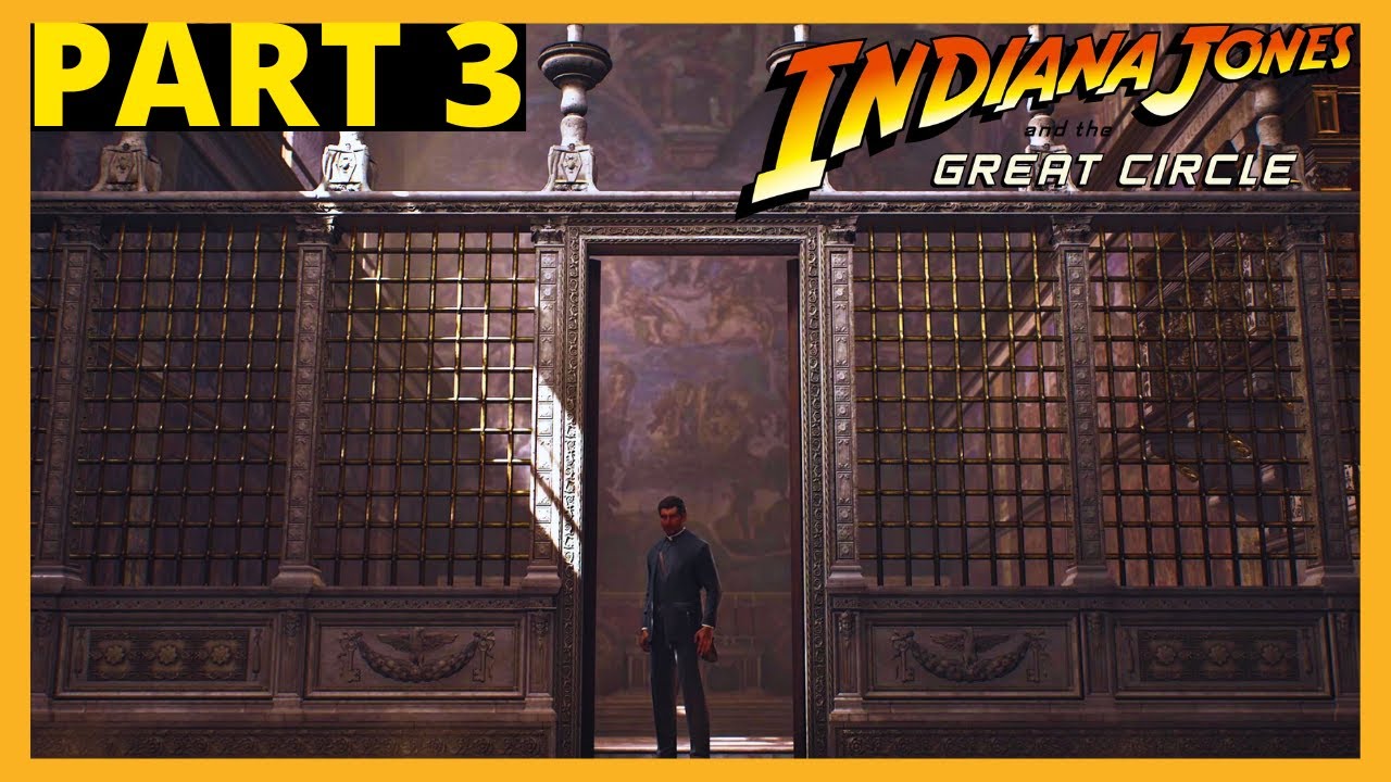 INDIANA JONES AND THE GREAT CIRCLE Playthrough Part 3 The Mad Priest ...