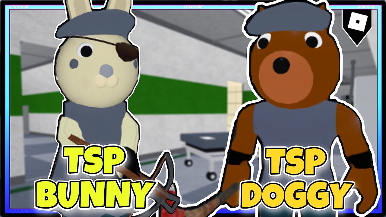 How To Get “TSP DOGGY” & “TSP BUNNY” BADGE + JUMPSCARE in PIGGY ...