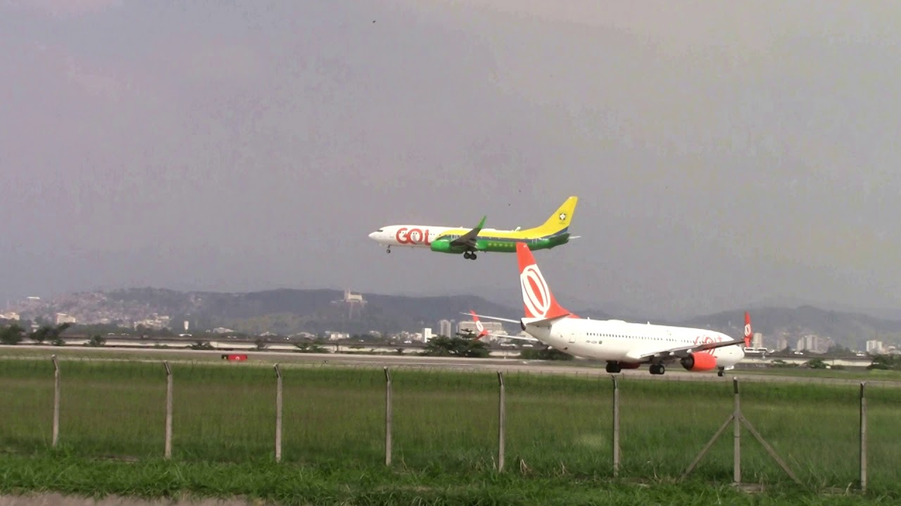 Vários Aviões em descida para o Aeroporto Galeão - YouTube
