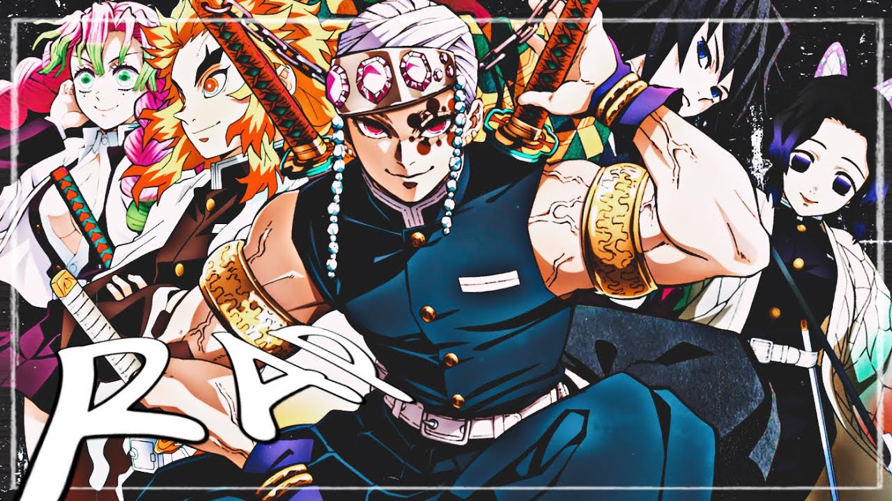 Hashira Rap Cypher (Demon Slayer) | “PILLARS!” | Spade ft. ST33L, GVTOR ...