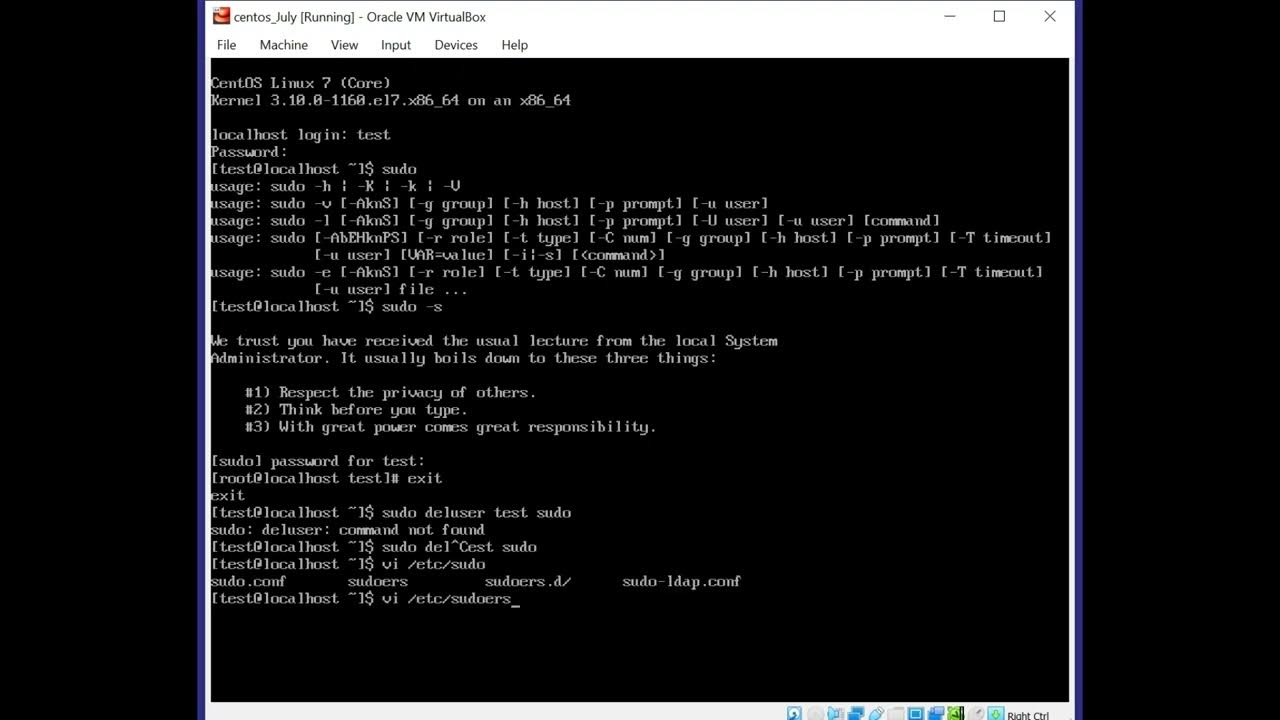 Red Hat Linux Day 5 July Batch Redhatlinuxlinuxtutoriallinuxtutorial Youtube