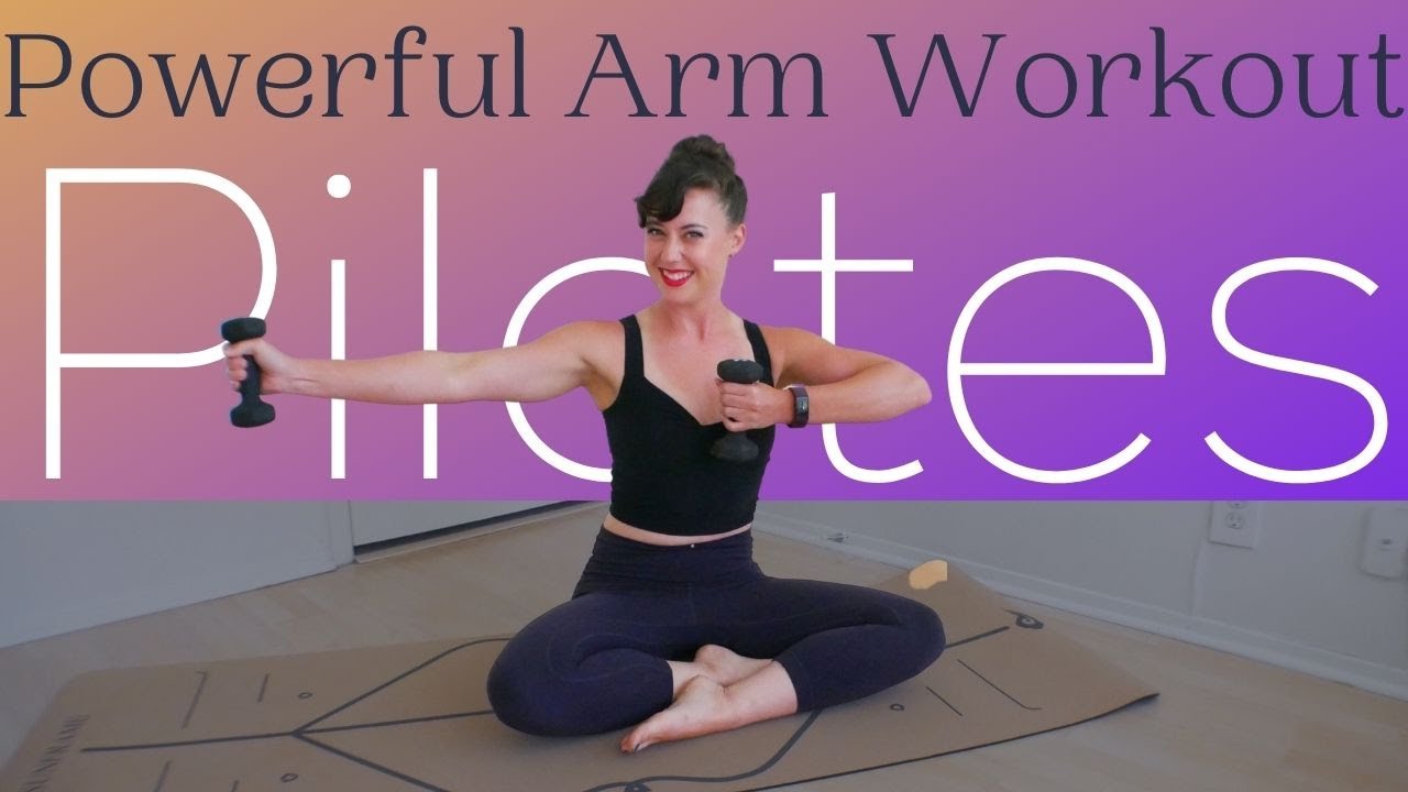 10 Minutes To Tone Your Arms | Pilates with Weights - YouTube