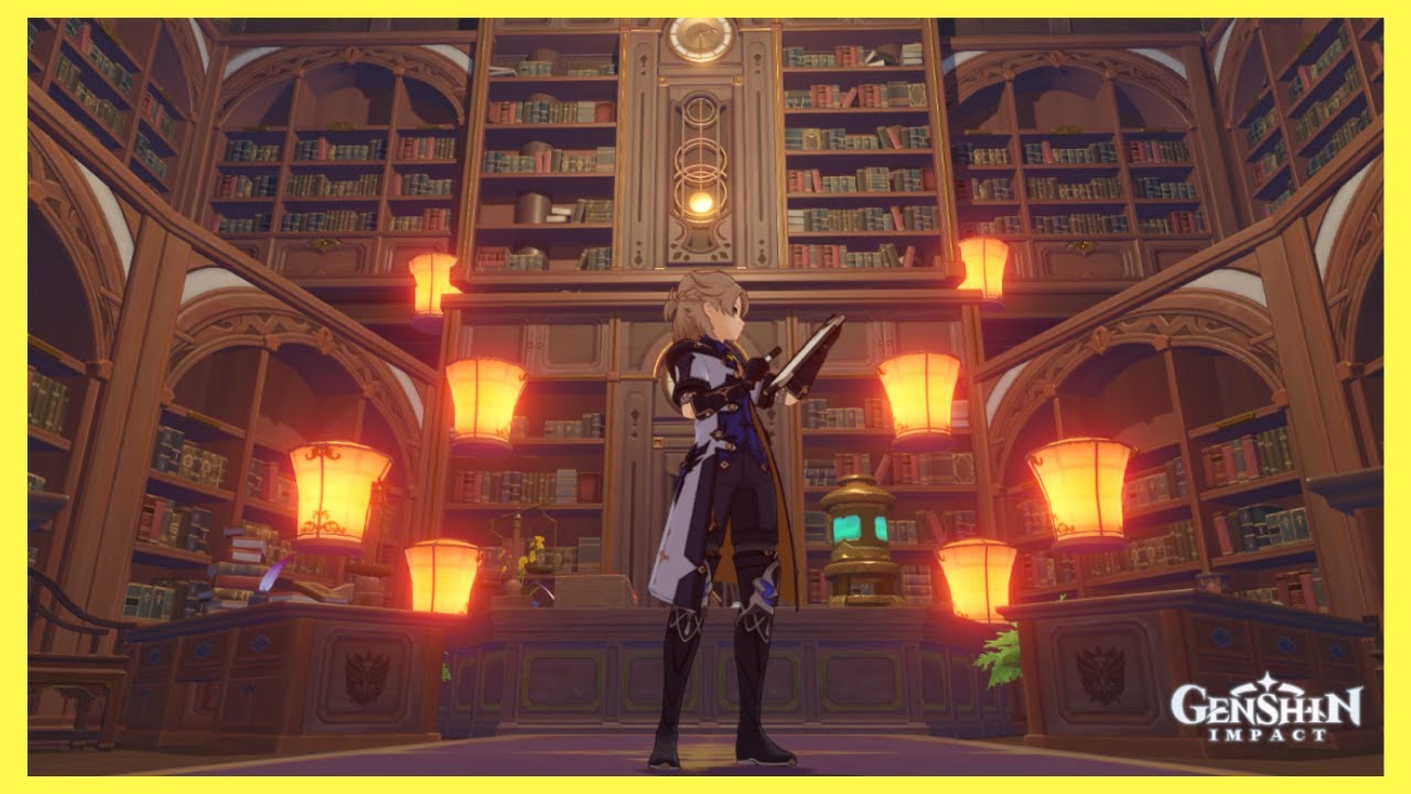 Albedo's Alchemy Classroom - Serenitea Pot - Genshin Impact - YouTube