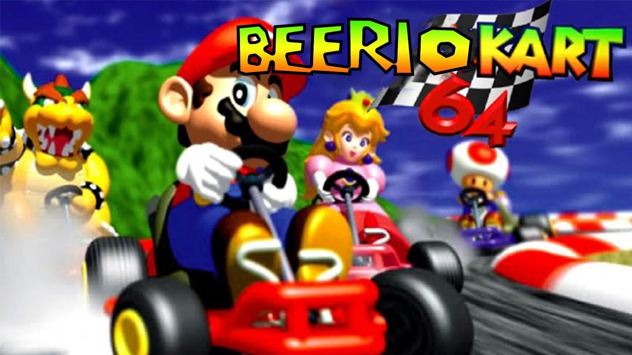 BEERIOKART - Mario Kart 64 with BEER! - YouTube