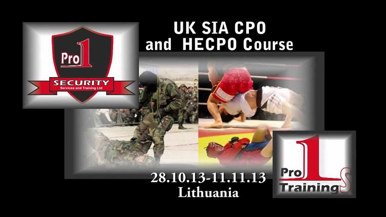 UK SIA Close Protection Course Nov 2013- courses in Dublin, Ireland, UK ...
