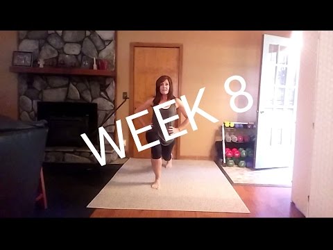 Week 8 of 12-Week Exercise Challenge for Women, Strength, Toning, Flexibility, Balance