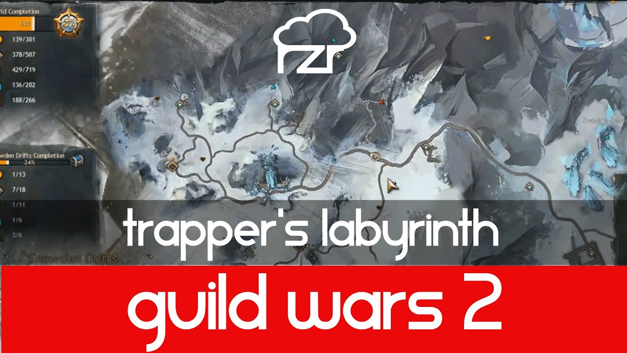 Guild Wars 2 Trapper's Labyrinth Vista - YouTube