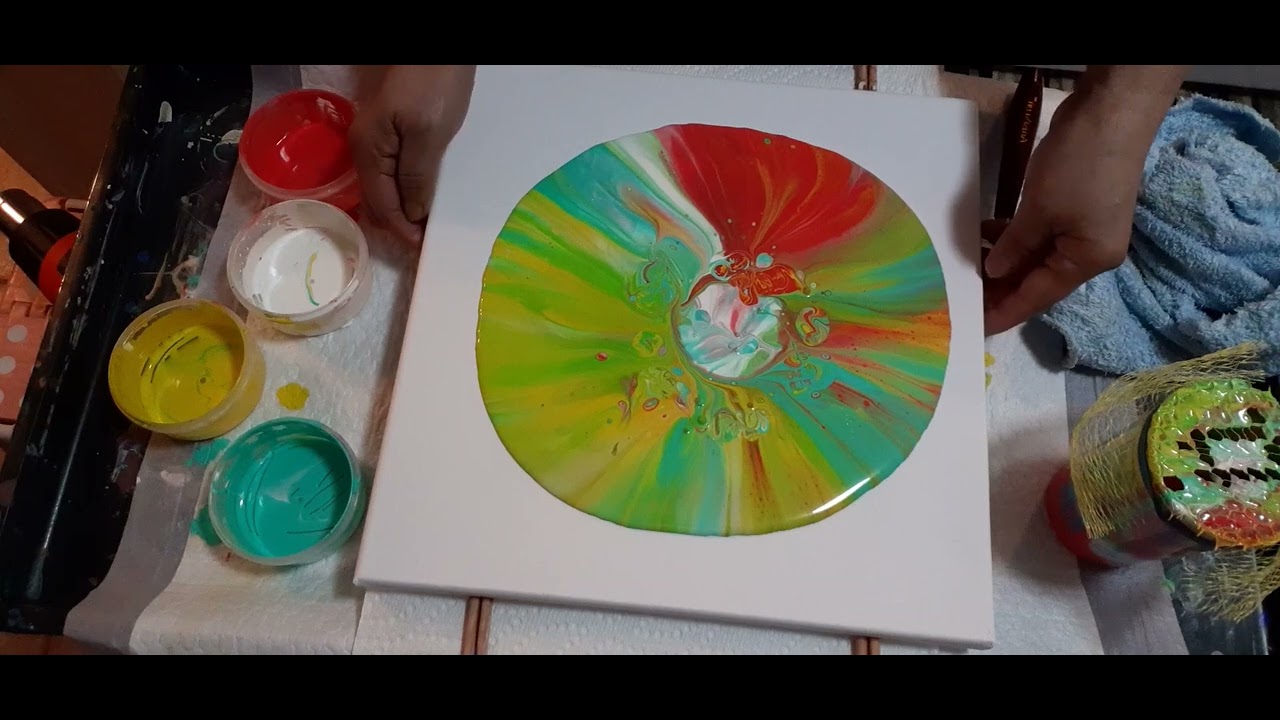 I use simple net techniques for this color combination like Northen ...