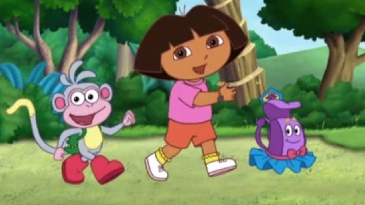 Dora buji colouring | How to draw dora boots and backpack - YouTube