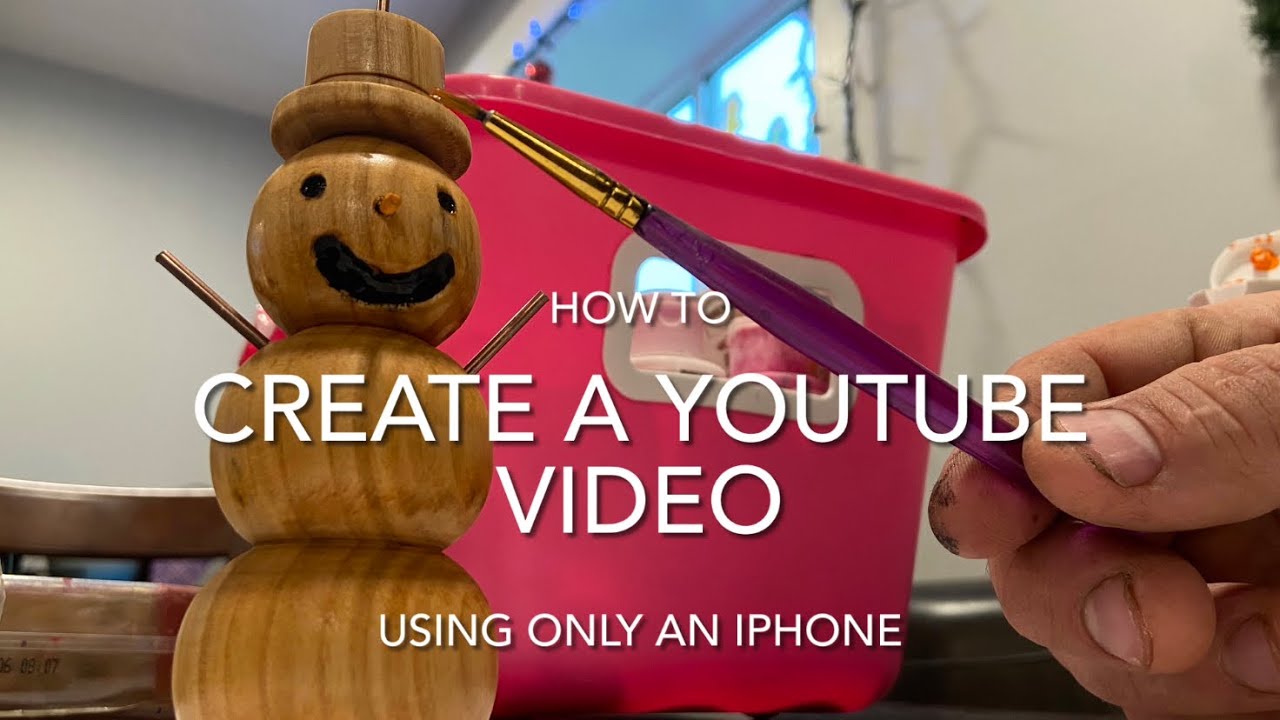 How To Create A YouTube Video Of A DIY Ornament - YouTube