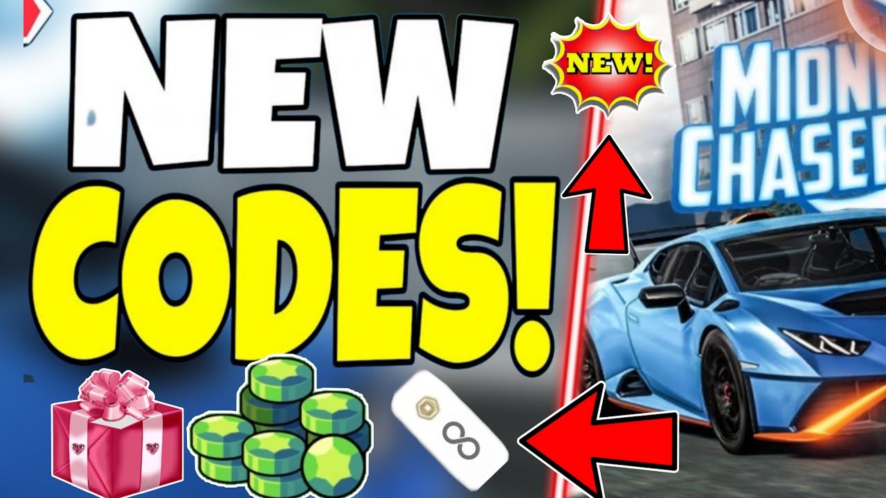 🚀Highway Racing🚀 MIDNIGHT CHASERS CODES - CODES FOR ROBLOX MIDNIGHT ...