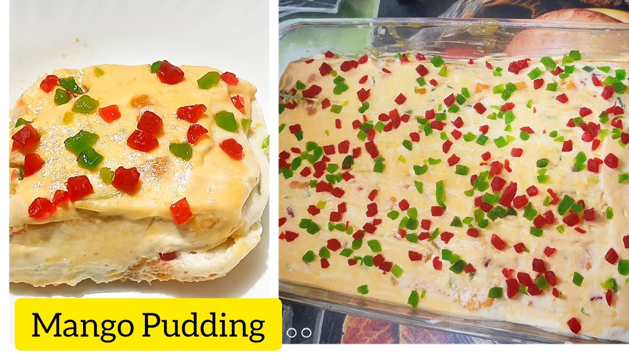 Mango Pudding | Easy Mango Dessert | No bake mango cake - YouTube
