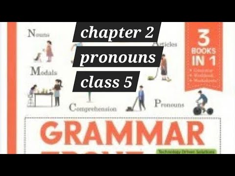 Pronouns chapter 2 class 5 ,grammar trove ,army public school - YouTube